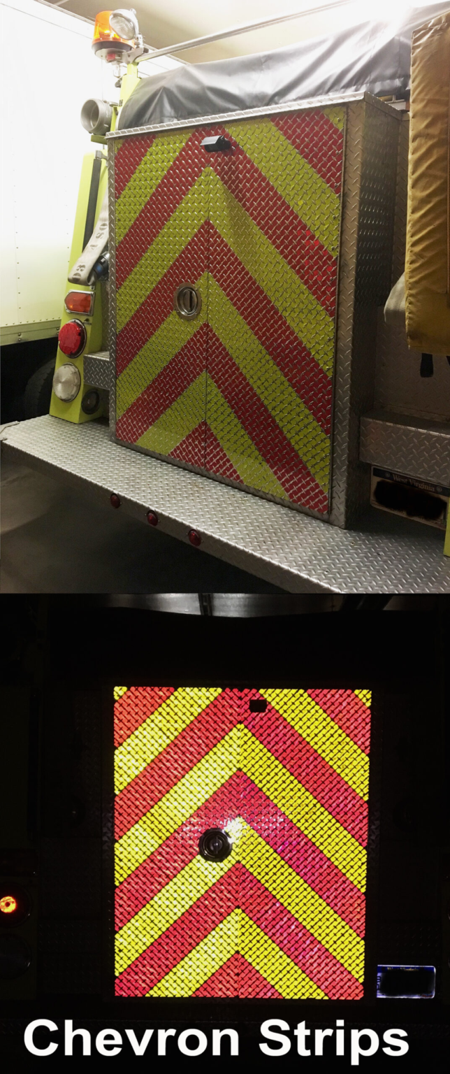 NFPA 1901 - Reflective Chevron Striping for Fire Trucks and Apparatus ...