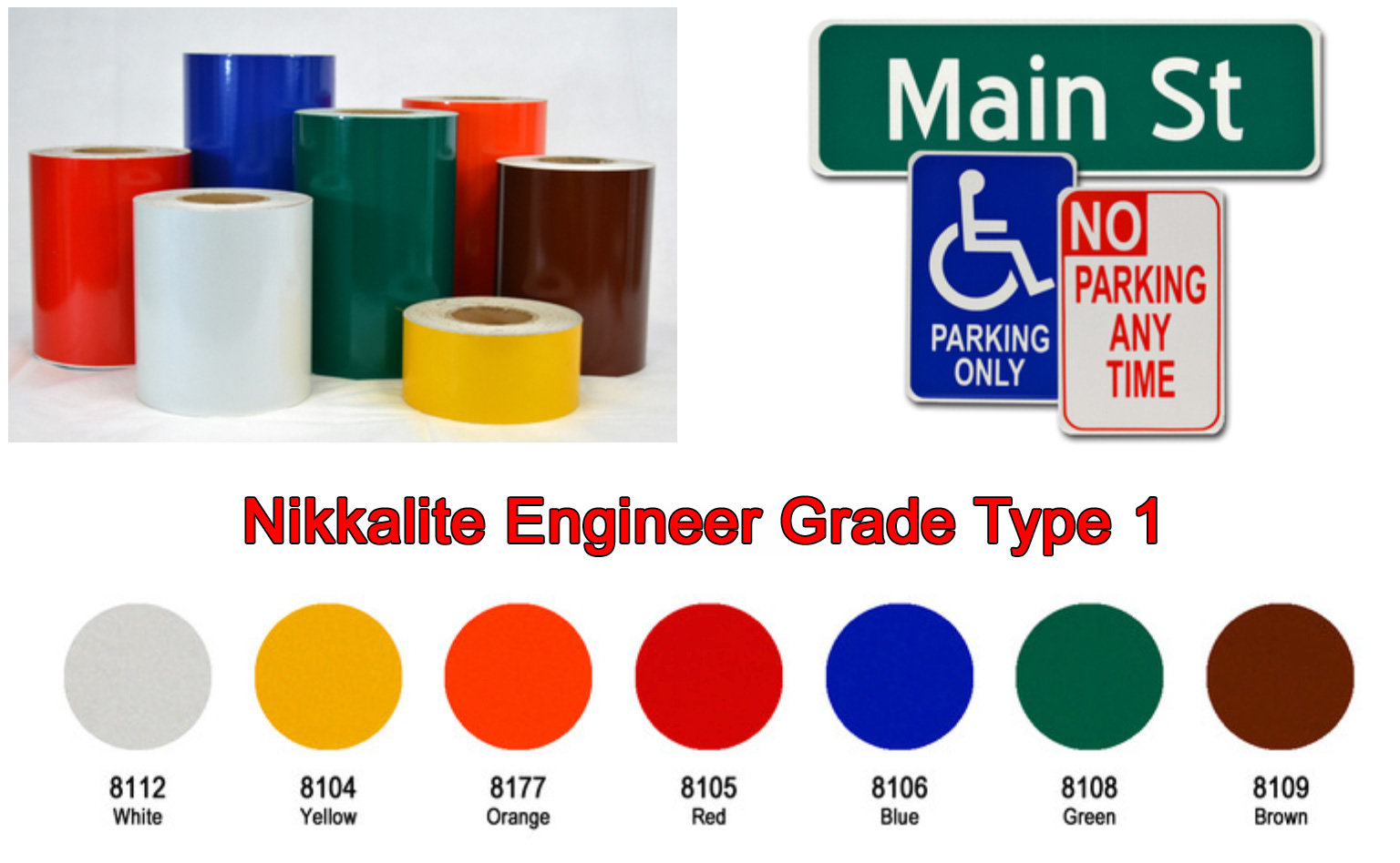 Nikkalite EG - Colors - Reflective Solutions Information