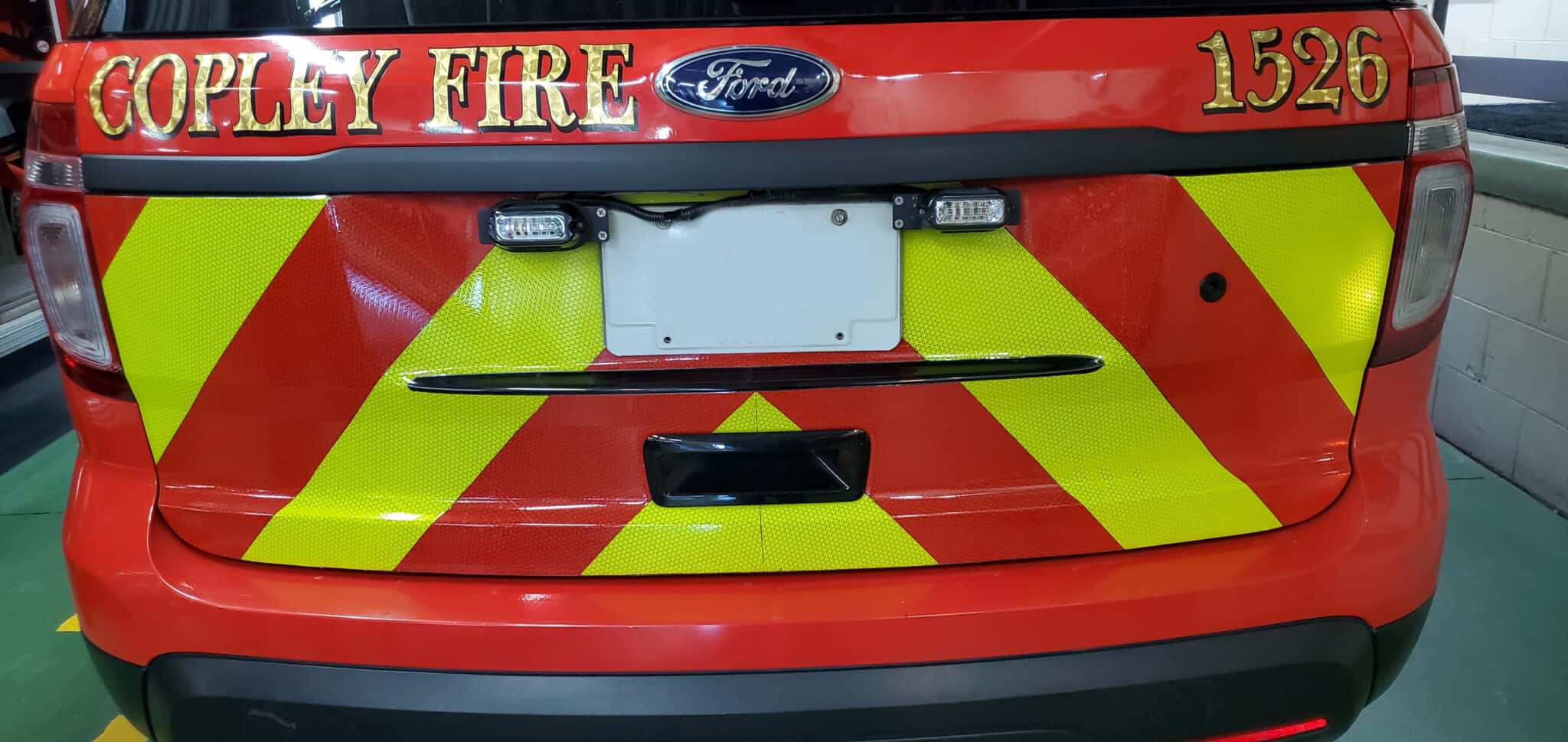 NFPA 1901 - Reflective Chevron Striping for Fire Trucks and Apparatus ...